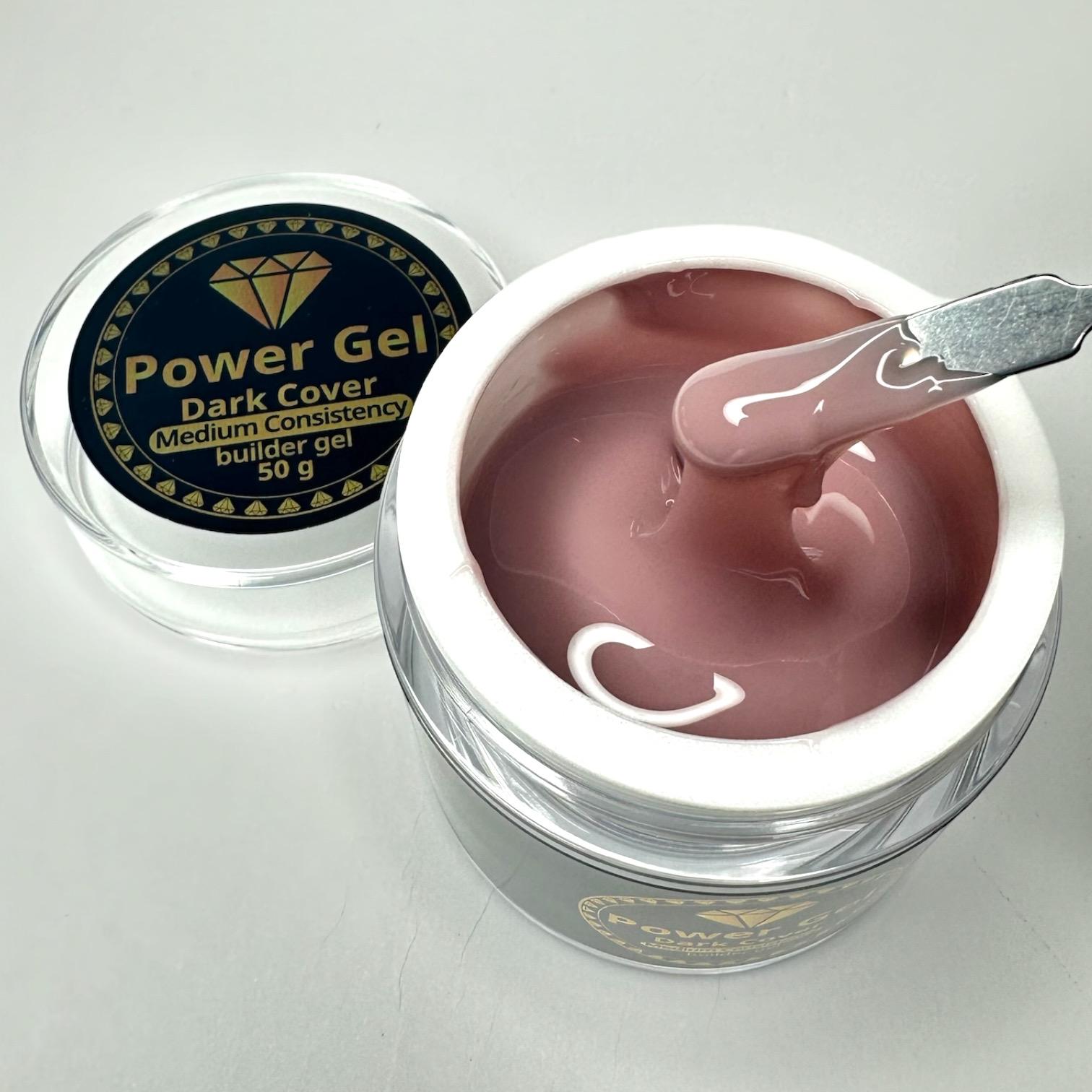 POWER GEL ג'ל בניה כיסוי כהה - בסמיכות בינונית - ס.ד. קוסמטיקס מוצרי ...